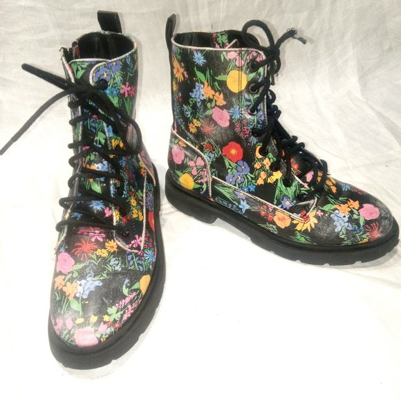 No Boundaries | Shoes | Nobo No Boundaries Floral Lace Up Flower Fun ...